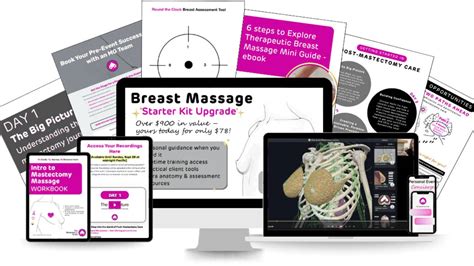 Breast Massage Starter Kit Upgrade 900 Value For Just 78
