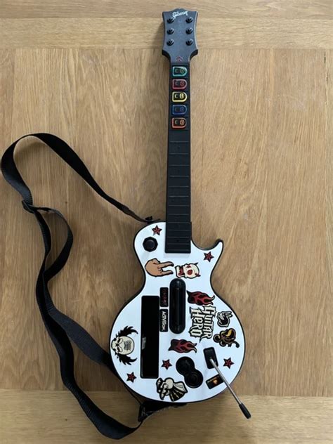 Guitar Hero Gibson Red Octane Les Paul Controller For Nintendo Wii £34 99 Picclick Uk