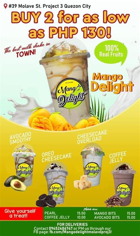 We Are Delighted To Mango Delight Molave Project 3 Facebook