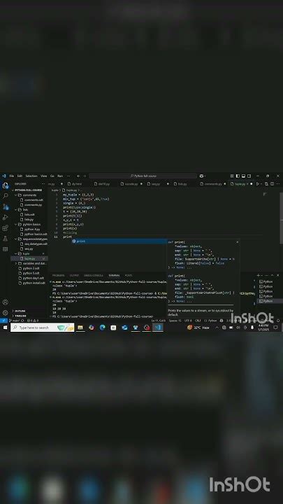 Tuple Coding Pythonanddjangofullstackwebdeveloper