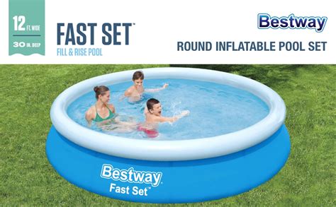 Bestway Fast Set 12 Foot X 30 Inch Round Inflatable Ring