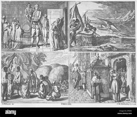 Chodowieckis Basedow Tafel 53 Is An Illustration From A Series Created By The Artist