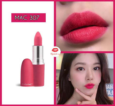 Son Mac Limited 307 Fall In Love Hồng Fuchsia Hot Nhất Powder Kiss
