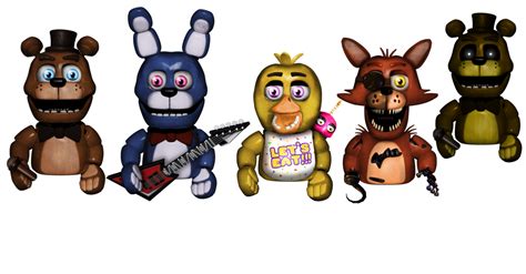 Puppet Fnaf 1 Animatronics By Vra2009 On Deviantart