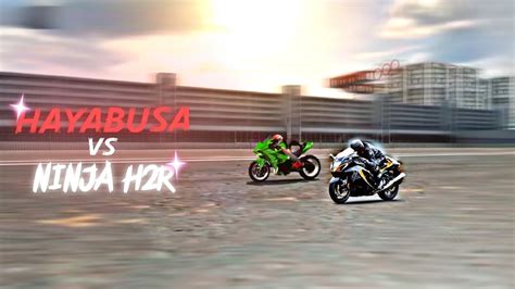 Ninja H2r Vs Hayabusa Race Bike Top Speed 🔥 Kawasaki Hayabusa
