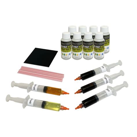 Oil Sample Test Kits For Industrial Leak Detection Spectroline