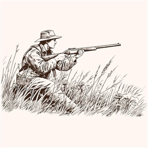 Images De Chasseur Esquisse Téléchargement Gratuit Sur Freepik