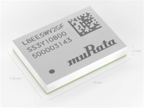 Murata Commercializes Low Power Wi Fi ® Bluetooth ® Combo Module Helping Proliferate Battery