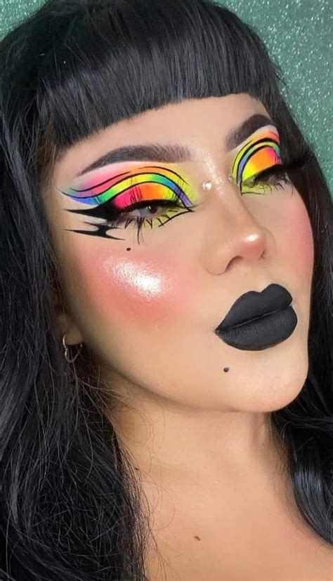 Artsy Makeup Cute Eye Makeup Full Makeup Creative Eye Makeup Eye