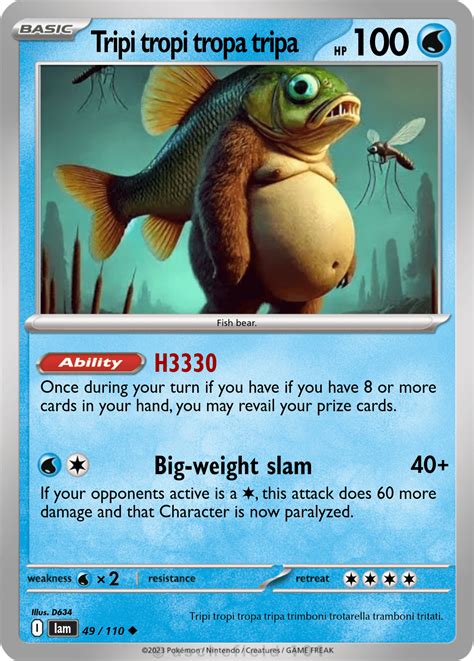 Tripi Tropi Tropa Tripa D634 Poké
