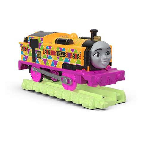 New Thomas And Friends Hyper Glow Nia Trackmaster Train Set Clarkstc
