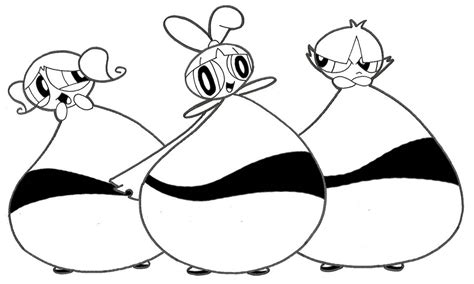 Powerplump Girls Clouring Page By Axlegrease 75 On Deviantart