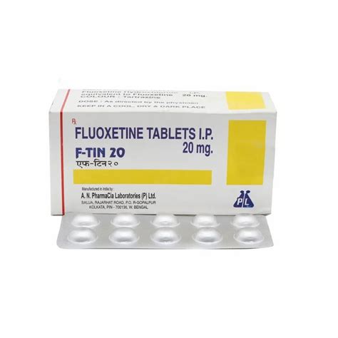 F Tin Fluoxetine 20mg Tablets At ₹ 50stripe New Items In Nagpur Id 2854448111291