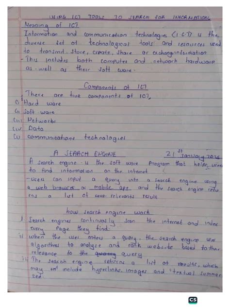 Ict Notes Pdf