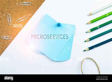 Handwriting Text Microservices Business Idea Software Development Technique Building Single