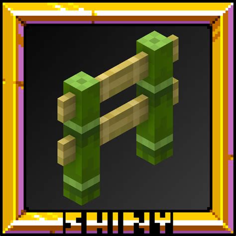Shinys Bamboo Fences Minecraft Resource Packs Curseforge