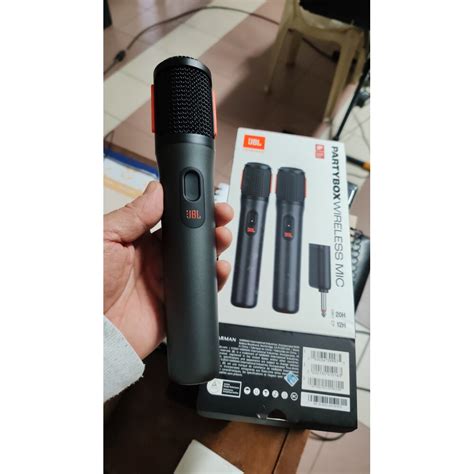 User Manual Jbl Partybox Wireless Mic English Pages