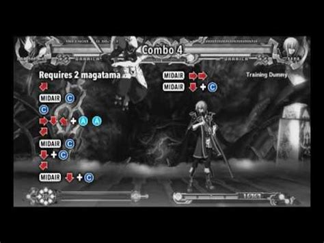 Blazblue Hakumen Combos Hq Youtube