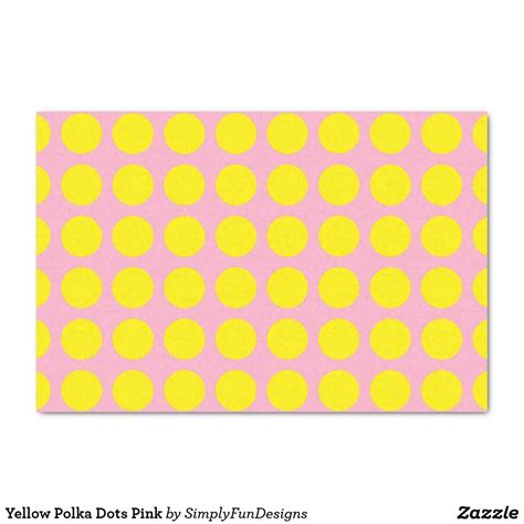 Yellow Polka Dots Pink Tissue Paper Orange Tissue Paper Green Tissue