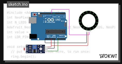 Neopixel Wokwi Esp32 Stm32 Arduino Simulator