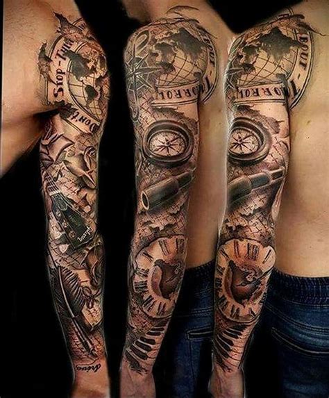 101 Compass Tattoo Designs For Men Artofit