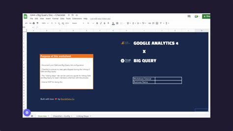 E Commerce Datalayer Audit Worksheet Dumbdata