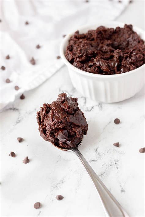 5 Ingredient Edible Brownie Batter The Bigley Basics