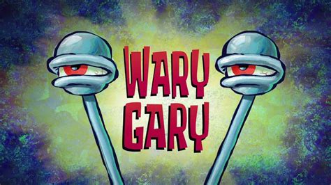 Wary Gary Encyclopedia Spongebobia Fandom Spongebob Faces Cartoon Tv Spongebob Run