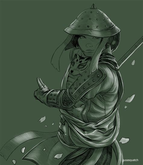 Team Samurai Gustavo Oliveira Artist For Honor Games