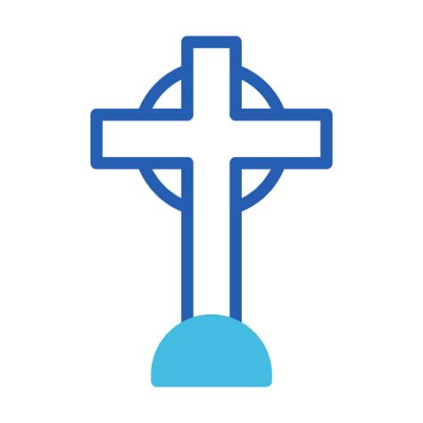 Christian Cross Clip Art Blue