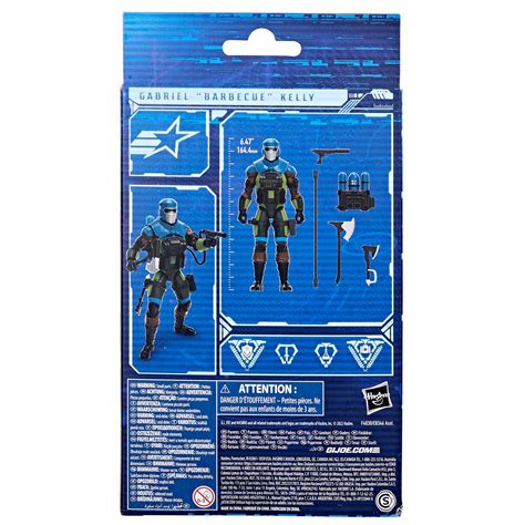 Gi Joe Classified Series Mad Marauders Gabriel “barbecue” Kelly 6 Inch