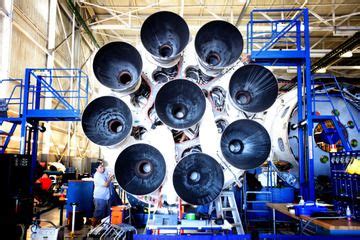 Spacexs Falcon 9 Thrust Cones Spacex Launch Space Travel Spacex Rocket