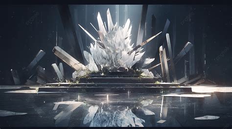 The Game Of Thrones Throne Set In An Abstract World Background 3d