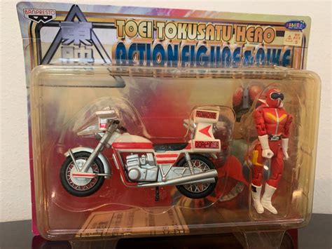 Toei Tokusatsu Hero Action Figure And Bike Motorbike 4615040597