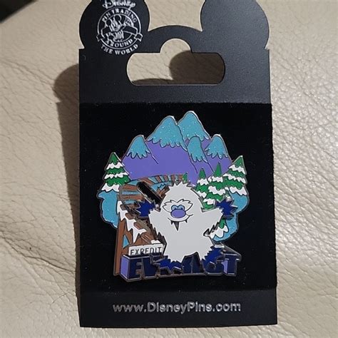 Disney Toys Disney Yeti Adventure Pin With Blue And White Poshmark
