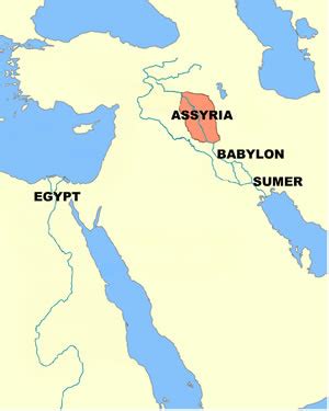Ancient Assyria Map What Country Is Modern Day Assyria Punmcw