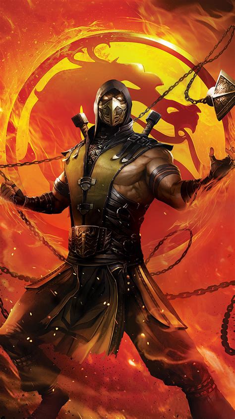 Scorpion Mortal Kombat Wallpapers 35 Images Wallpapercat