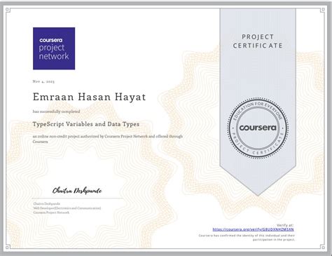 Emraan Hasan Hayat On Linkedin Typescript Learning Coursera