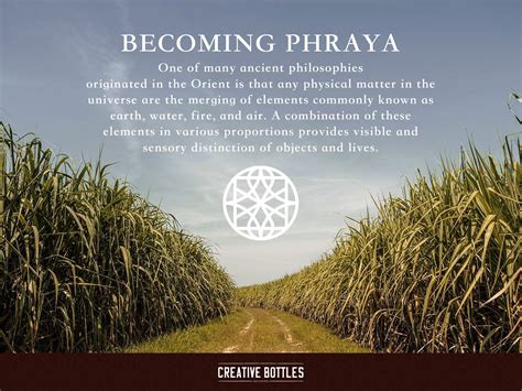 Phraya Rum • มรดกและแหล่งกำเนิด Creative Bottles Asia