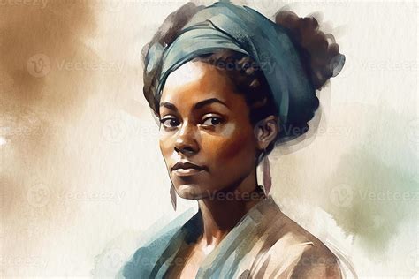 Portrait Paintings Of African Women