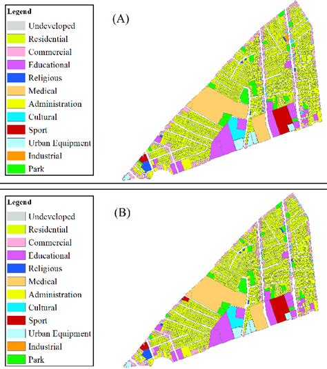 Land Use Arrangements A The Output Of The Proposed Land Use