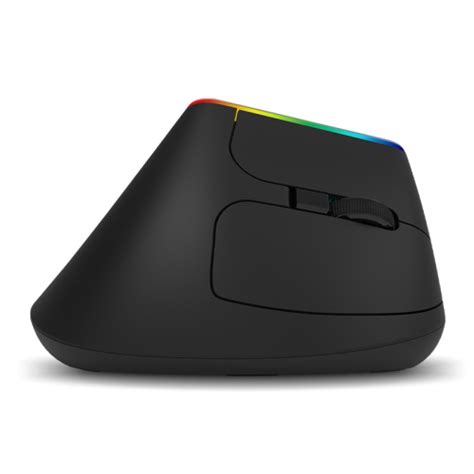 DELUX M618C 6 Keys 1600 DPI RGB Vertical Wireless Bluetooth Dual Mode ...