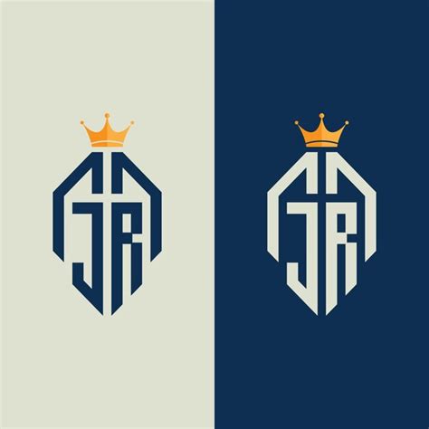 Letra Jr Logo Jr Vetor De Design De ícones De Logotipo Para Todos Os Tipos De Uso Vetor Premium