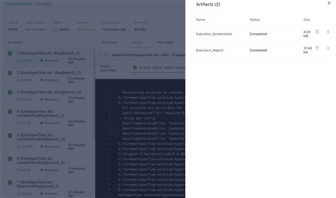 GitHub LambdaTest Specflow Selenium Hyperexecute Sample Demonstration Of SpecFlow Selenium