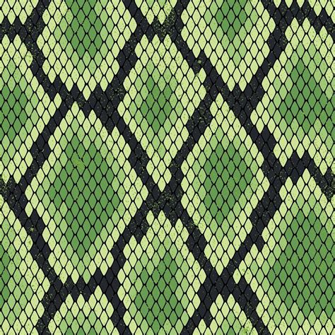 Green Snake Skin Fabric - Variation 2 | Snake skin, Snake skin pattern, Animal print fabric