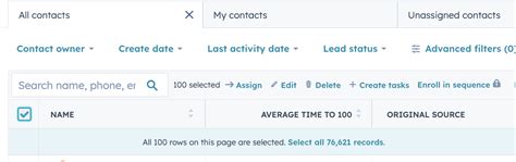solved hubspot community bulk edit more that 100 hubspot community