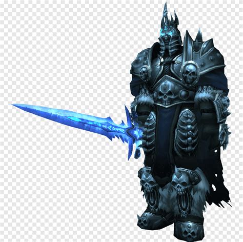 월드 오브 워크래프트 리치의 분노 왕 워크래프트 Iii 혼돈의 지배자 바리 안 린 언데드 왕 비디오 게임 Png Pngegg