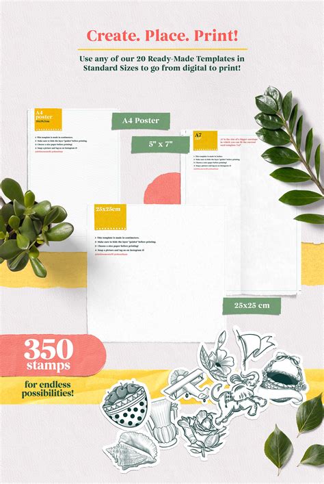 The Complete Procreate Print Toolkit Sample Pack Design Cuts