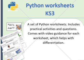 Results For Python Worksheets TPT