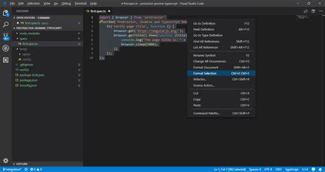 Learning To Test How To Format Code In Visual Studio Code